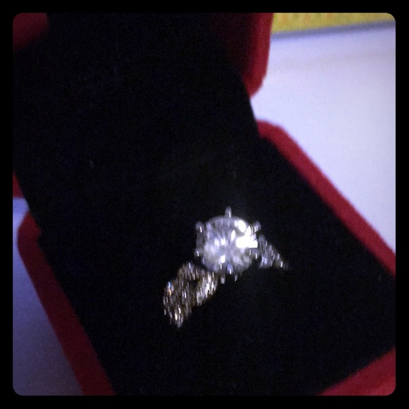 Jewelry | Beautiful Silver 925 Dominique Engagement Ring | Poshmark